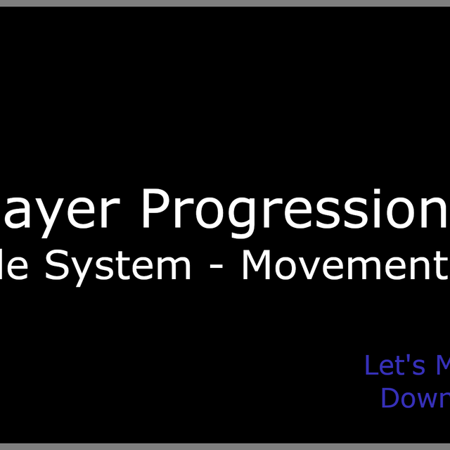 39 - Player Progression - Upgrade System - Movement Speed - Let's Make ...