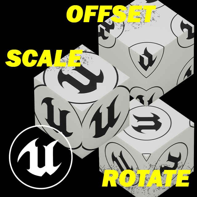 Easy UV Manipulation | Scale, Rotate & Offset Textures | Unreal Engine ...