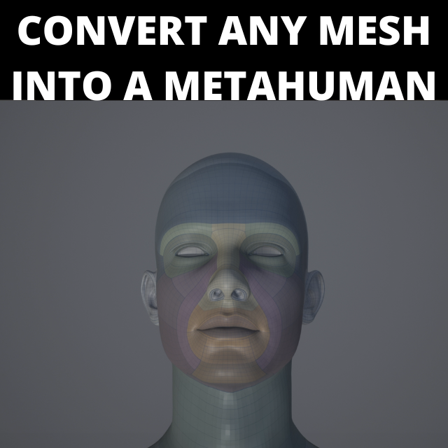 How to Convert any Mesh to Metahuman in Unreal Engine 5 | Community tutorial
