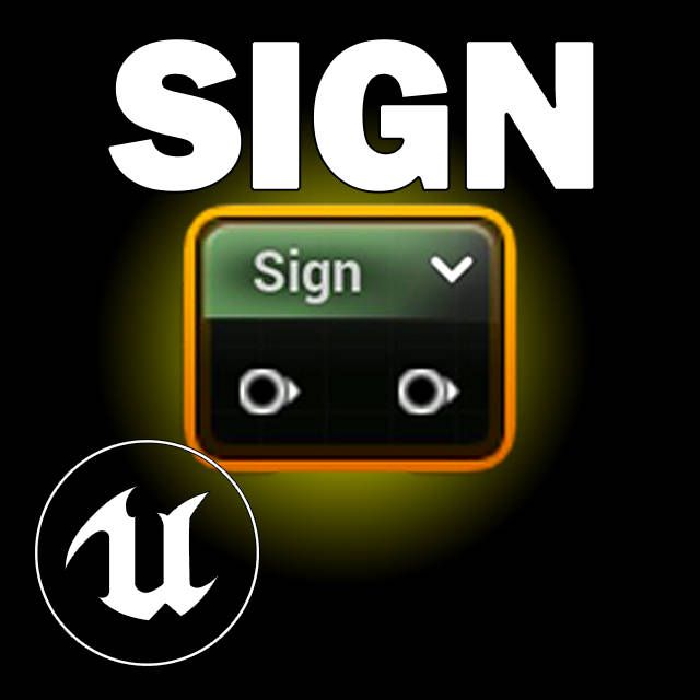 Sign Node EXPLAINED! Unreal Engine Materials | Community tutorial