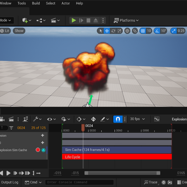 Niagara Simulation Caching in Sequencer | Tutorial