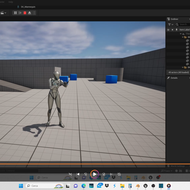 Unreal Engine: Upper Body/Lower Body (ENG) | Community tutorial