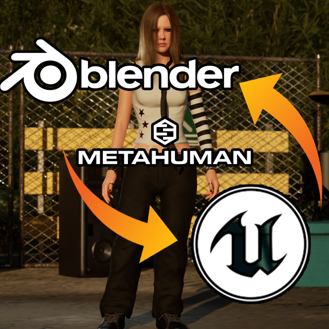 Custom MetaHuman to Blender – Full FREE Workflow | Community tutorial
