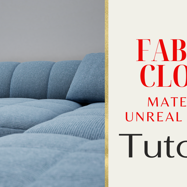 Realistic Fabric Cloth Material Tutorial for Unreal Engine 5 I Step by Step Guide | Community ...