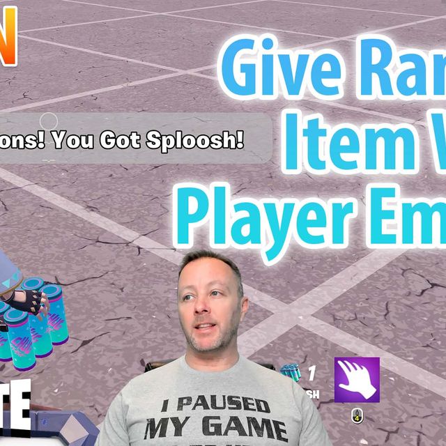 Use VERSE To Give A Player Something When They Emote | Community tutorial