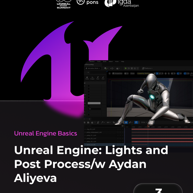 Unreal Engine: Lights and Post Process/w Aydan Aliyeva | Community tutorial