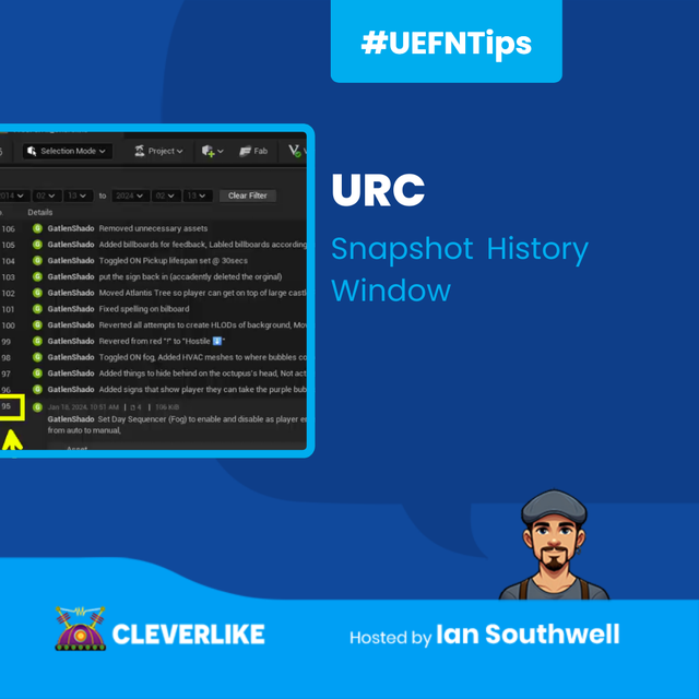 Snapshot History Window | Community tutorial