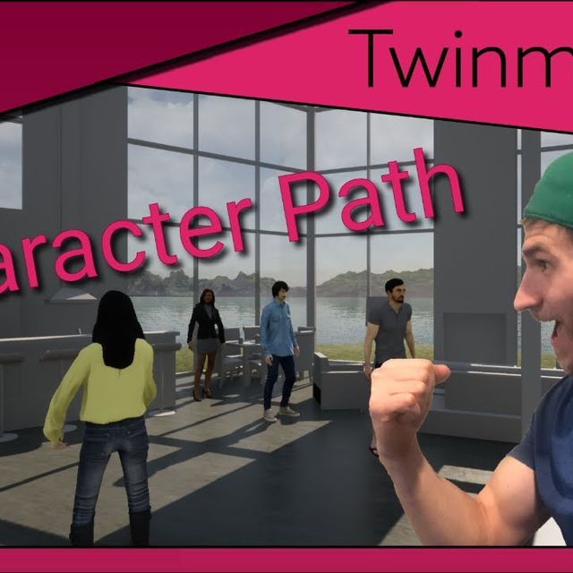 How to use the Character Path | Twinmotion 2020 | Community tutorial