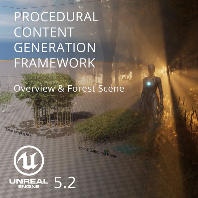 Procedural Content Generation UE 5.2 - In-Depth Overview & Building Forest Environment ...