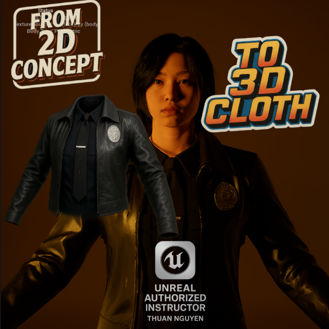 UAI - Customizing MetaHuman Clothing: From 2D Concept to 3D in Unreal Engine (No Intermediate ...