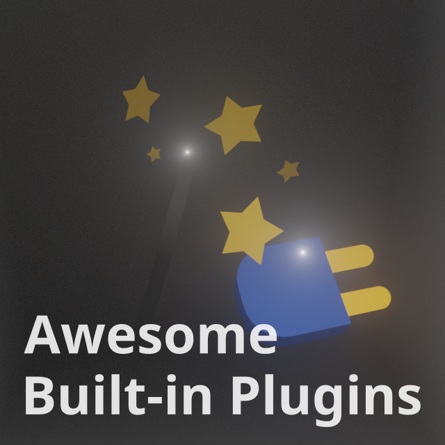 Awesome list for Unreal Engine Built-in Plugins | Community tutorial