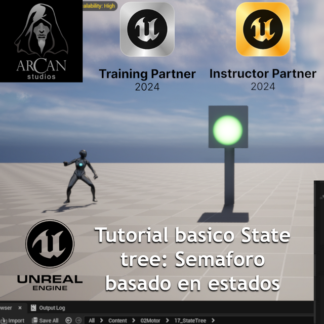 State tree para actores, semáforo basado en estados | Community tutorial