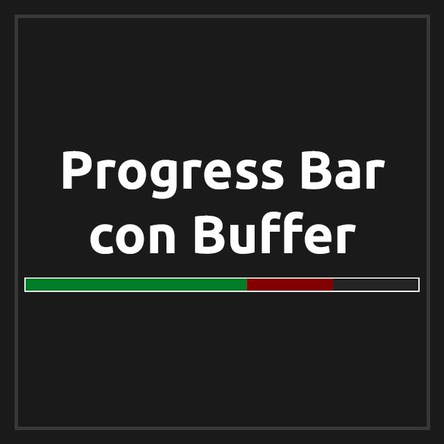 Creazione di una "Progress Bar" Avanzata | Community tutorial