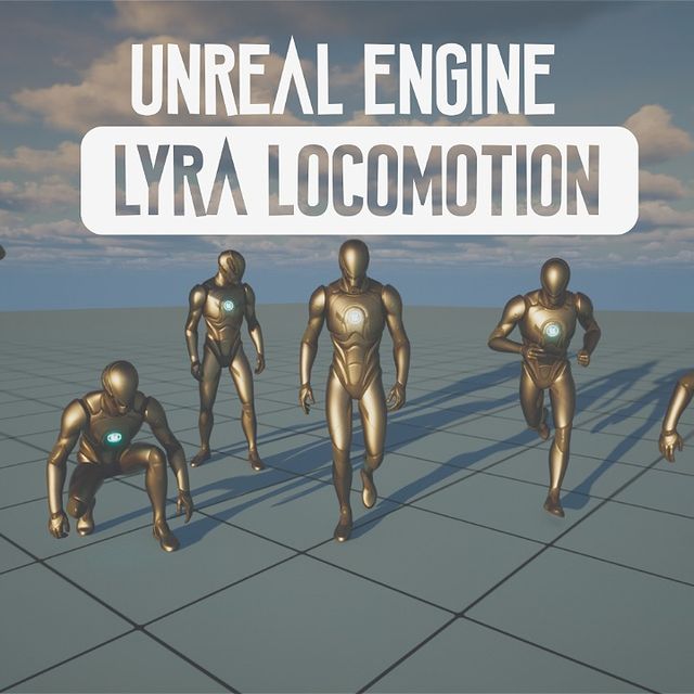Unreal Engine 5 - Basic Locomotion Using Lyra Animations | Beginner Tutorial - Part 5 ...