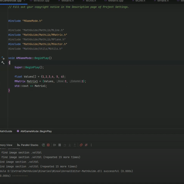 16. Introduction To Matrix | Essential Mathematics for Game Programming in UE 5.3 | Community ...