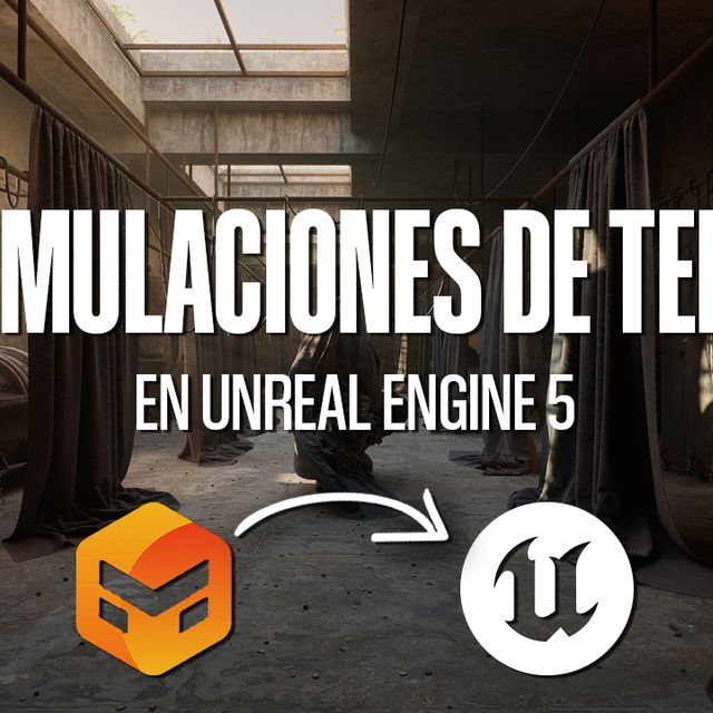 Simulaciones de tela para Unreal Engine 5 - Marvelous Designer a UE5 / Cloth simulations in ...