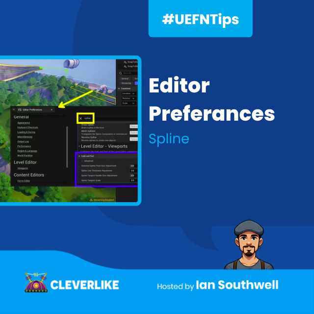 Editor Preferences - Spline | Community tutorial