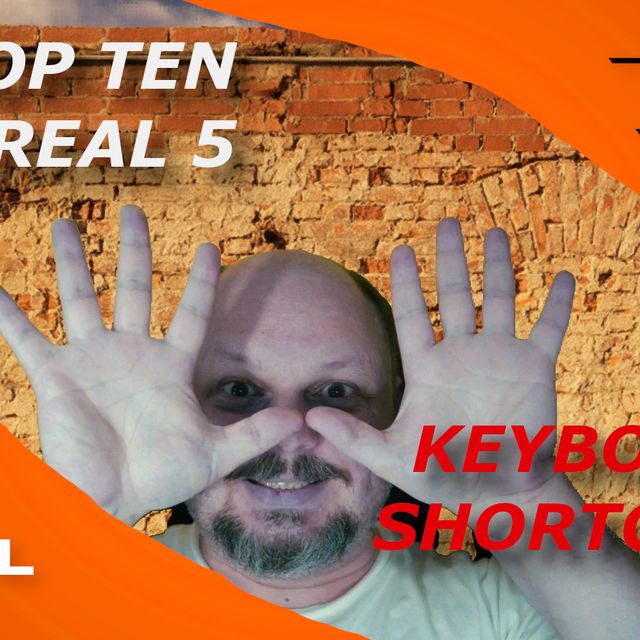 MY TOP 10 UNREAL 5 KEYBOARD SHORTCUTS! | Community tutorial