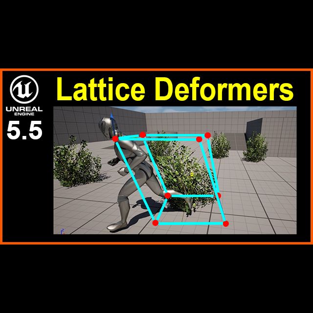Lattice Deformer for "Static Mesh" | Community tutorial