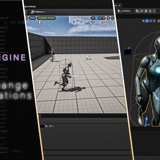 Unreal Engine 5: How To Change & Use Animation Assets - Switch From Walk/Run Animations ...