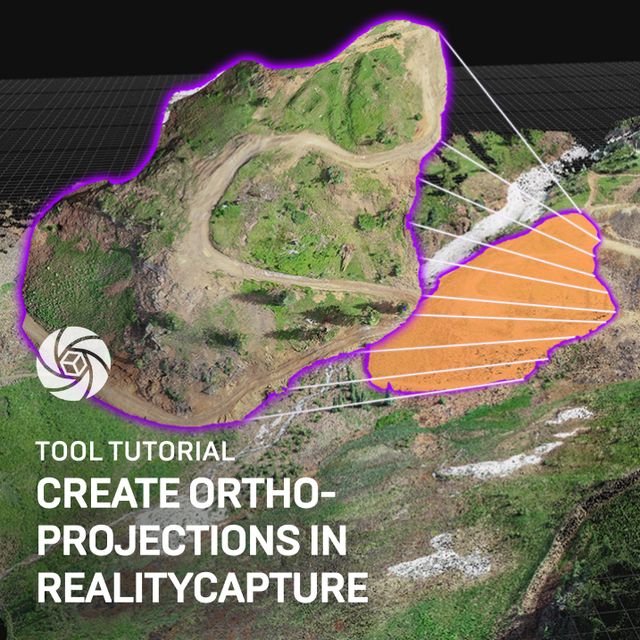 Orthographic projections in RealityCapture | Tutorial