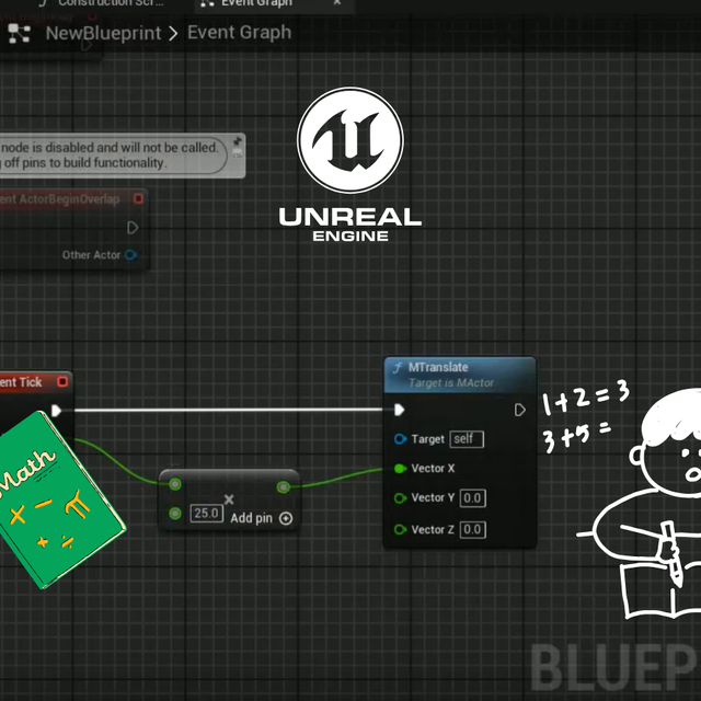 19. Translation Matrix | Essential Mathematics for Game Programming in UE 5.3 | Community tutorial
