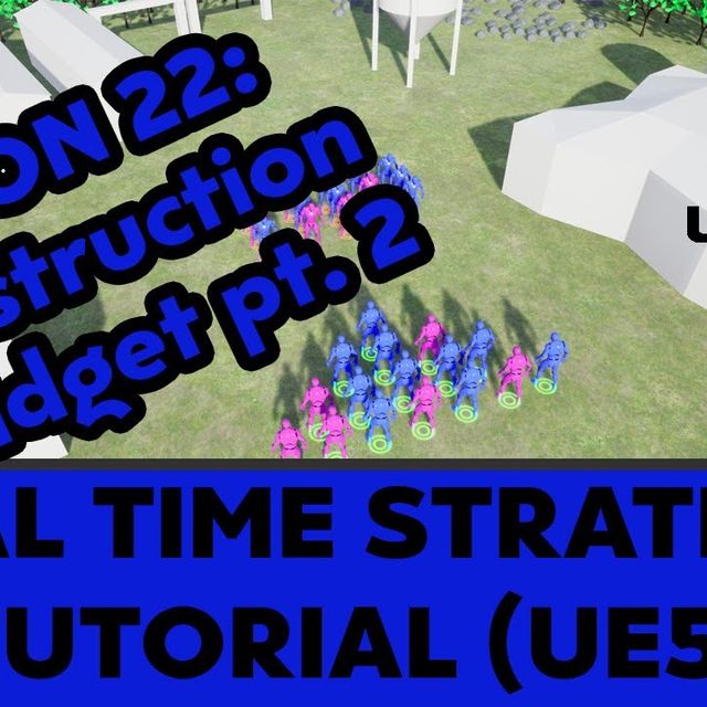 Widgets for RTS style building construction | Community tutorial