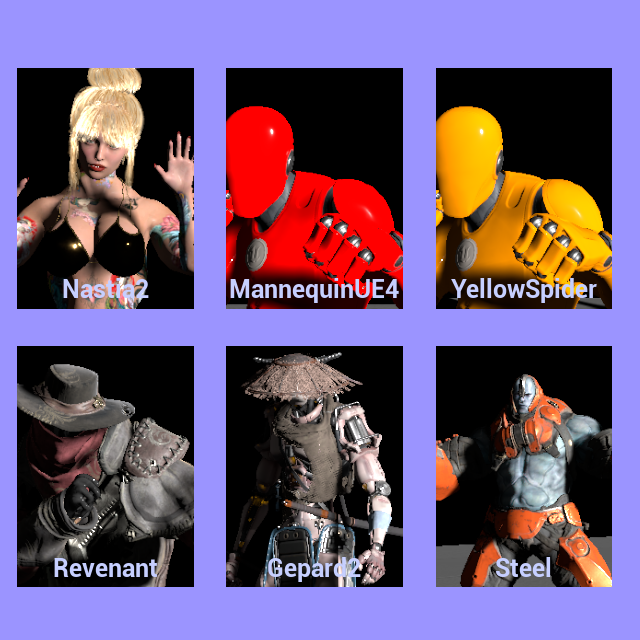 Character Select Menu In A Fighting Game Unreal Engine And True Fighting Game Engine Community