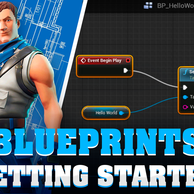 Getting started with Blueprints - Unreal Engine 5 Beginner Tutorial | Community tutorial