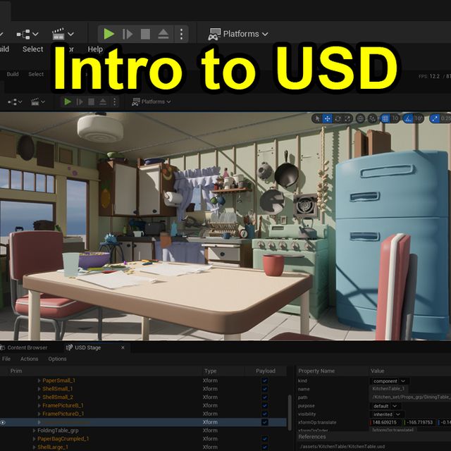 Intro to USD for UE5 (& UE4) | Community tutorial