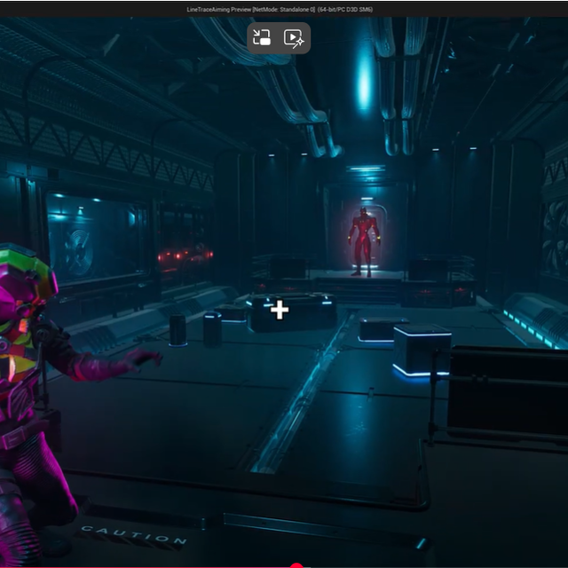 Aiming! (Crosshair and Line Trace Tutorial | Community tutorial