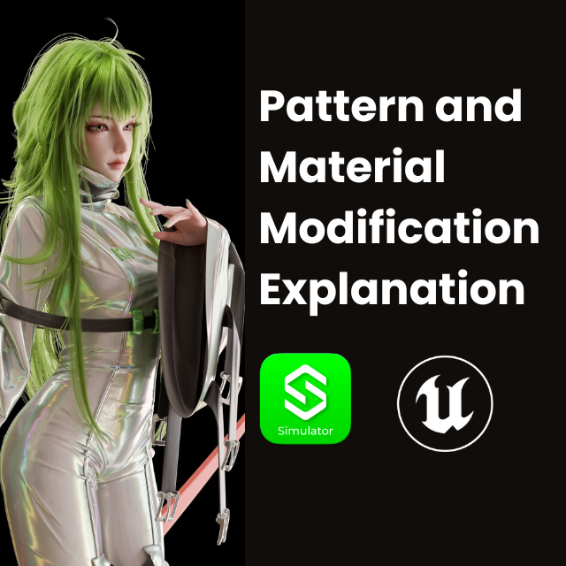 Style3D Simulator: Pattern and Material Modification and Explanation | Community tutorial