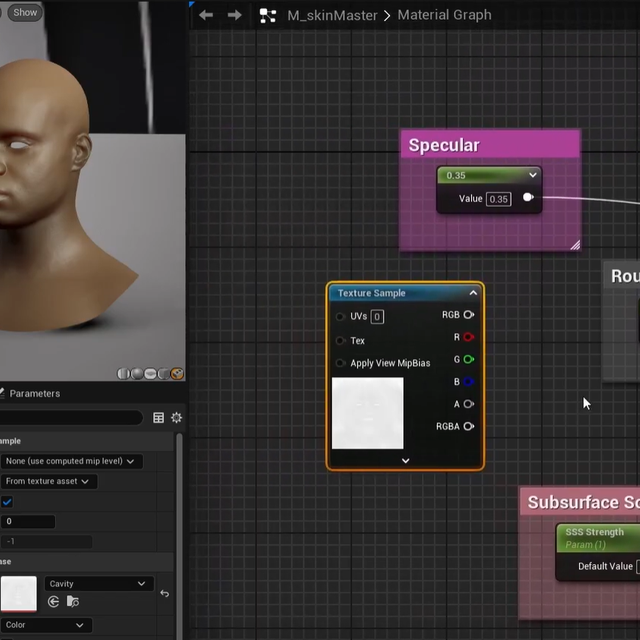 Skin Shading in Unreal Engine | Community tutorial