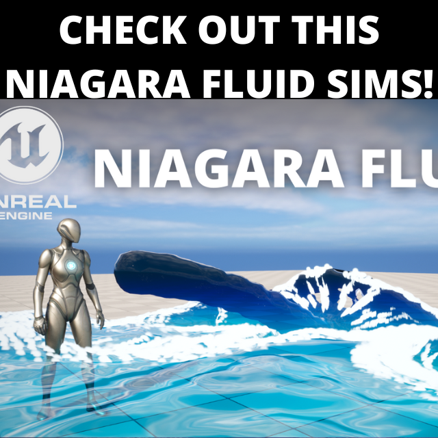 Use this New Niagara Fluid Simulations in Unreal Engine 5 | Community tutorial