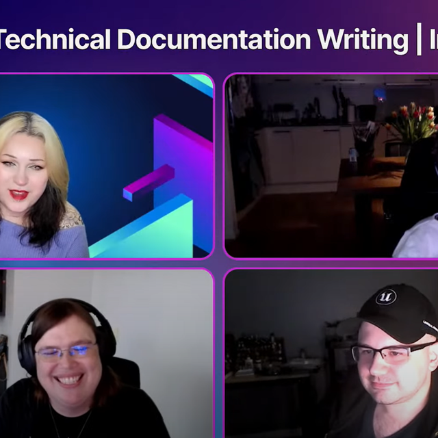 The Strategy of Technical Documentation Writing - Q&A | Inside Unreal | Livestream