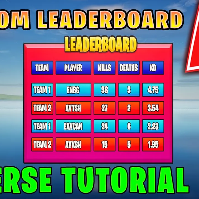 How To Make A Custom Leaderboard UI in UEFN (Verse Tutorial) | Community tutorial