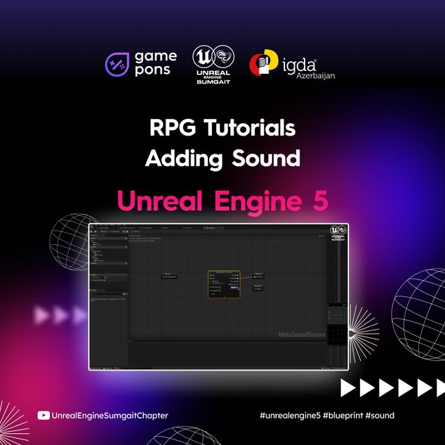 RPG Tutorials - Adding Sounds in Unreal Engine 5 | Community tutorial RPG Tutorials - Adding Sounds in Unreal Engine 5 | Community tutorial