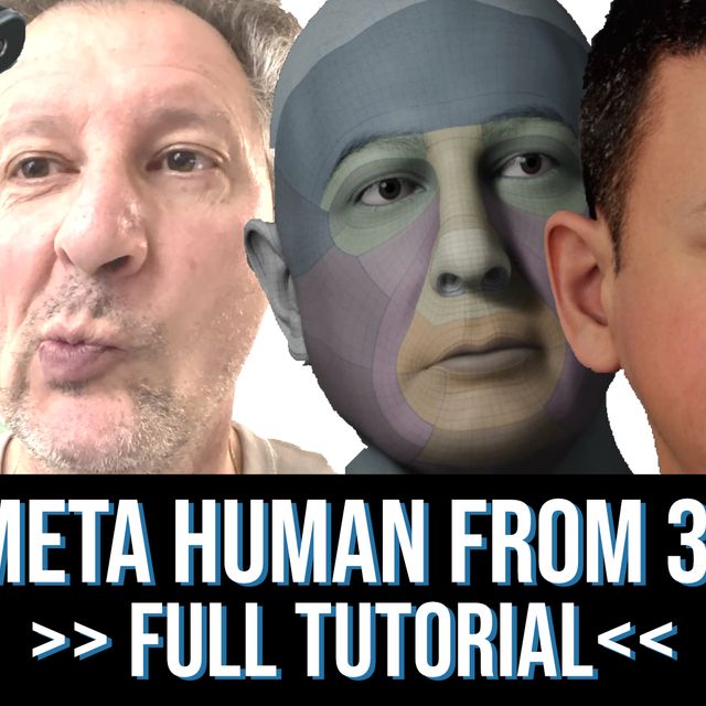 3D Scan face and import in MetaHuman Creator | Community tutorial