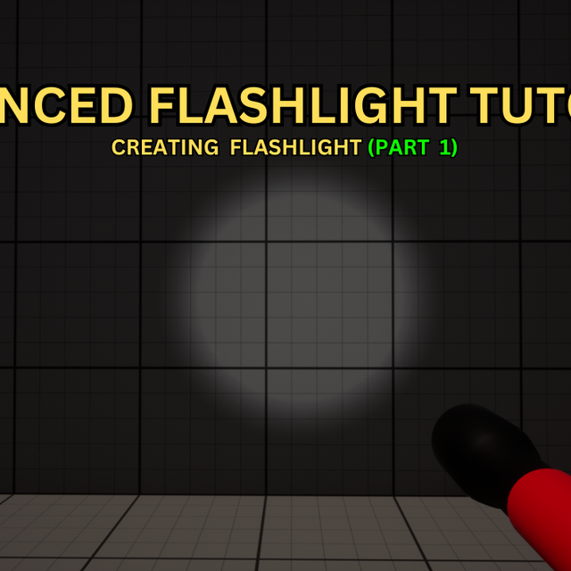 Advanced Flashlight - Creating Flashlight (Part 1) - Unreal Engine 5 Tutorial | Community tutorial