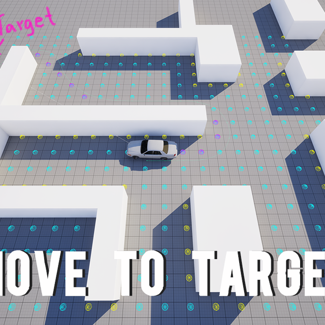 Unreal Engine AI Vehicle Tutorial 6: Advanced Move To Target Location | Community tutorial
