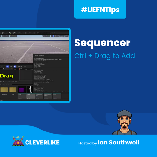 Sequencer - Ctrl Drag to Add | Community tutorial
