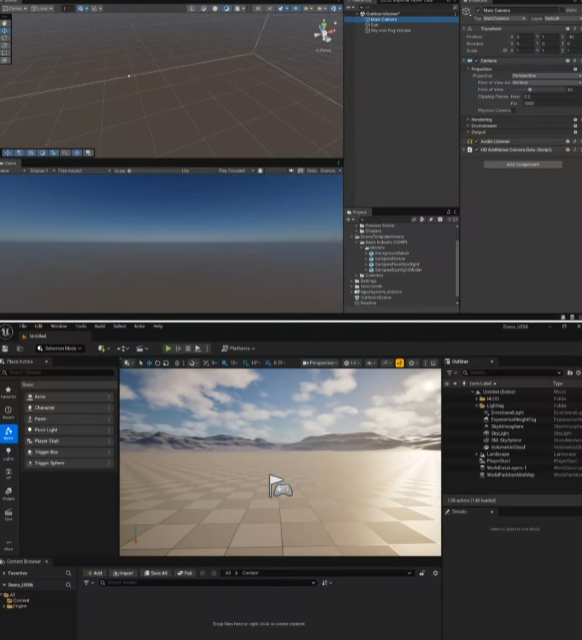 #Tip-03 | Unity/Unreal Engine Switching | Explore User Interface ...