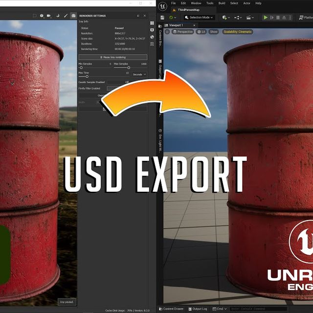 Substance Painter to Unreal Engine 5 Export using USD | தமிழில் | Tutorial [English Subtitles ...