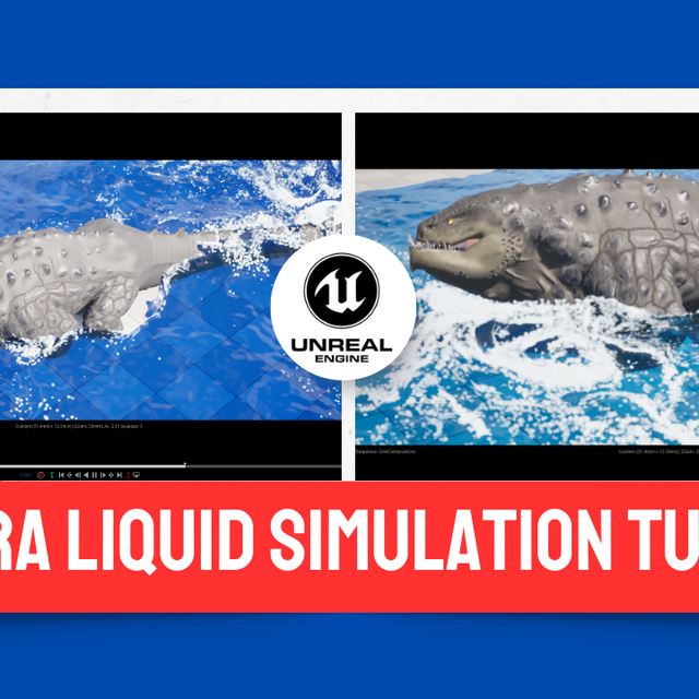 Liquid Simulation in Unreal Engine 5 I Animated Creature Simulation ...