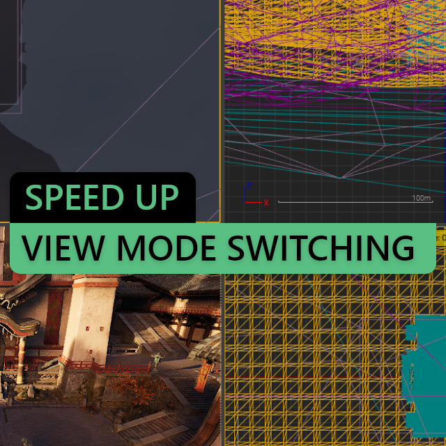 Shortcuts to speed up your Unreal Engine view mode experience ...