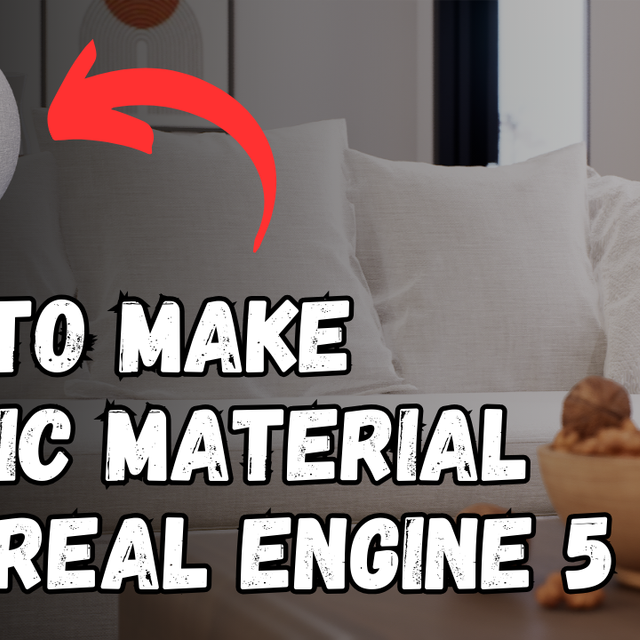 How to make fabric material in Unreal engine 5 | Community tutorial