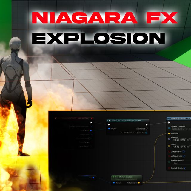Realistic Niagara FX Explosion with SubUV Animation in UE 5.6 ...