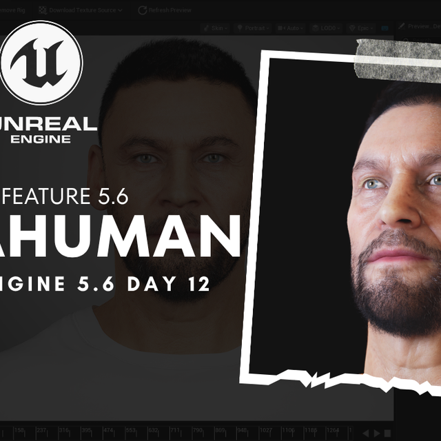 Unreal Engine 5.6 Full Beginner Course (Day 12) : Metahumans in Unreal Engine | Community tutorial