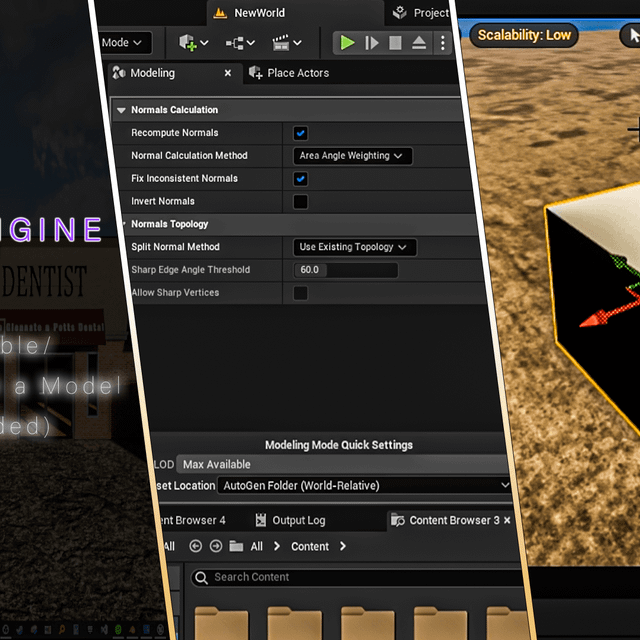 Unreal Engine 5: How To Fix Invisible/Missing Faces on a Model (No ...