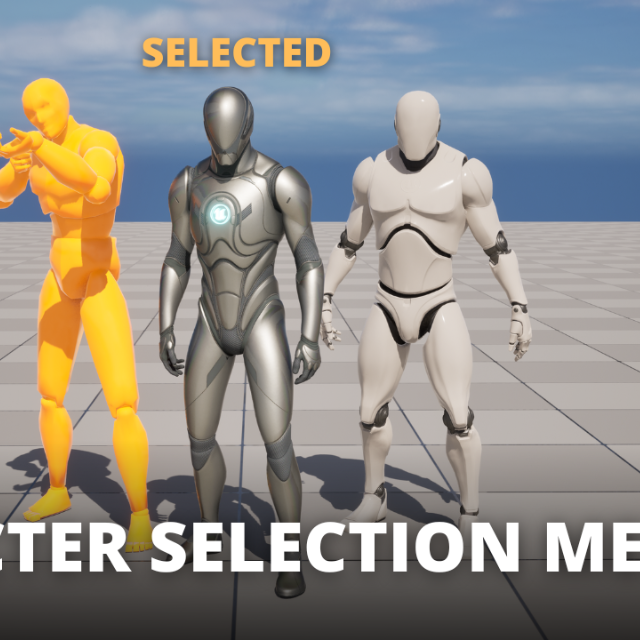 How to Make a Character Selection Menu in Unreal Engine 5 | Community tutorial